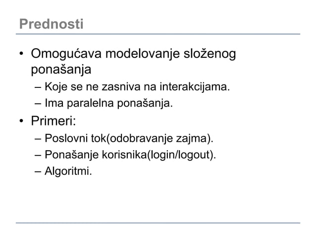 T 3.7 modelovanje ponasanja koriscenjem dijagrama aktivnosti | PPT