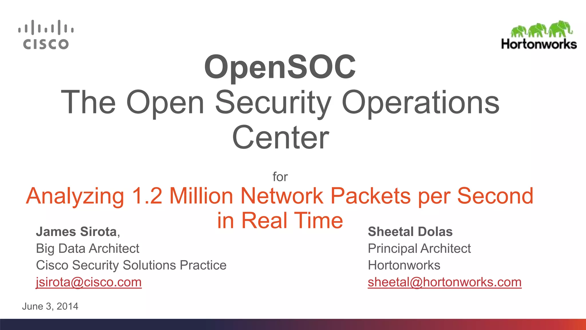 Analyzing 1.2 Million Network Packets per Second in Real-time | PPT