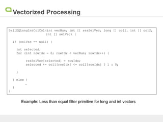 Apache Tajo: Query Optimization Techniques and JIT-based Vectorized ...