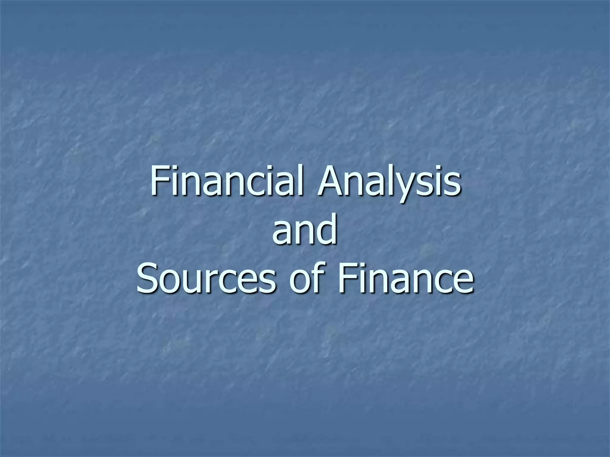 T- 7 Sources of Finance (2).ppt