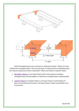 T beam TYPES | PDF