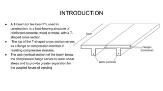 T-beams - design of structures - architecture | PDF