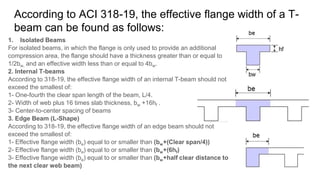 T-beams - design of structures - architecture | PDF