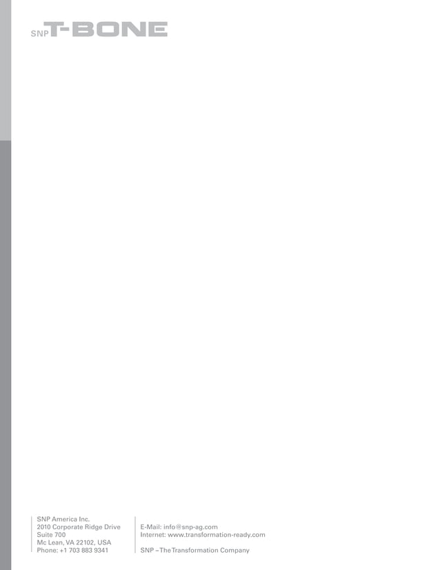 T bone brochure en(1) | PDF