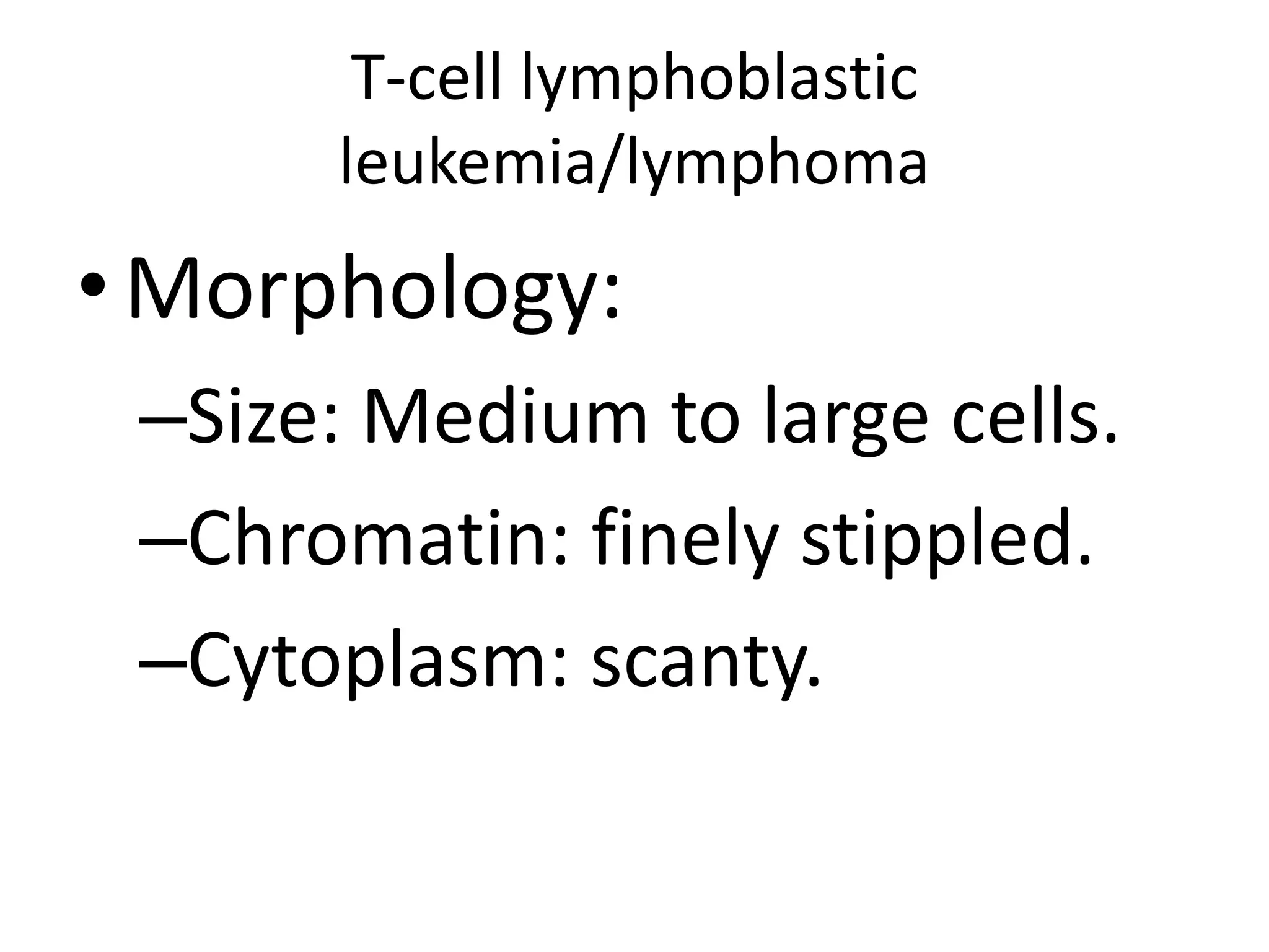 T cell and NK-cell neoplasms | PPTX