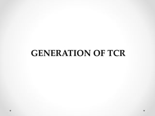 T-lymphocytes and generation | PPTX