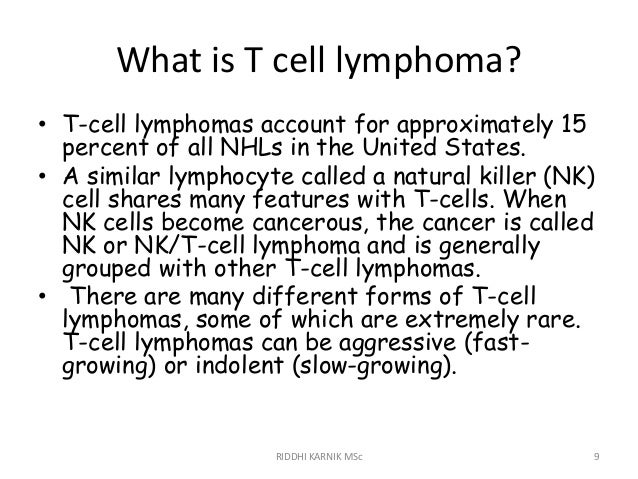 T cell lymphomas ppt