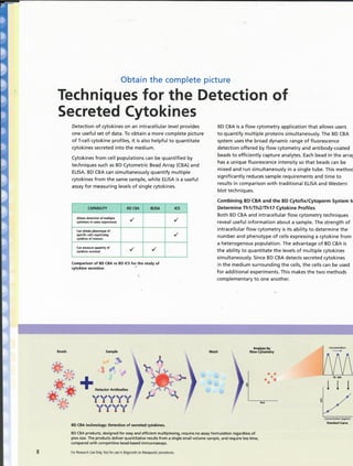 BD Flow Cytometry: T-Cell Research Brochure | PDF | Biotech and ...