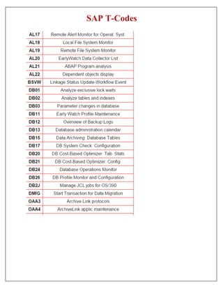 T codes | PDF