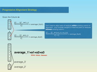T coffee algorithm dissection | PDF