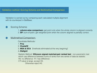 T coffee algorithm dissection | PDF