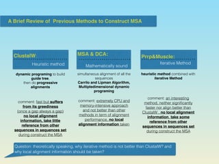T coffee algorithm dissection | PDF