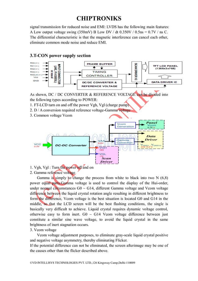 LED TV T-con board Lecture | PDF | Computer Networking | Computing
