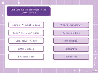 First English Class: Saying hello! Lesson for beginners | PPTX