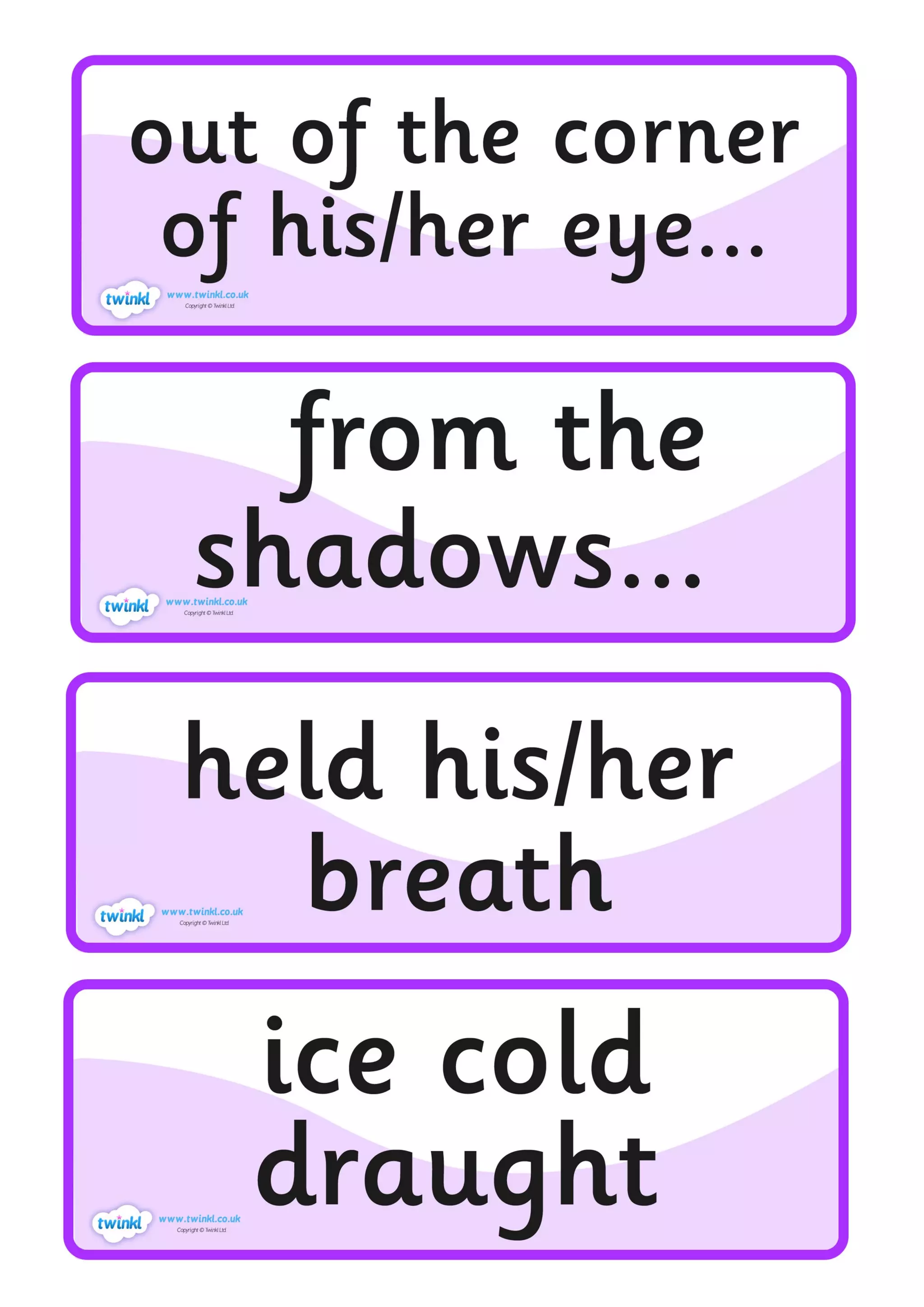 words-and-phrases-to-create-tension-suspense-and-mystery-word-cards | PDF