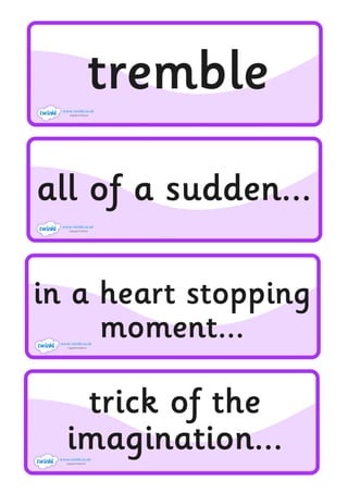 words-and-phrases-to-create-tension-suspense-and-mystery-word-cards | PDF