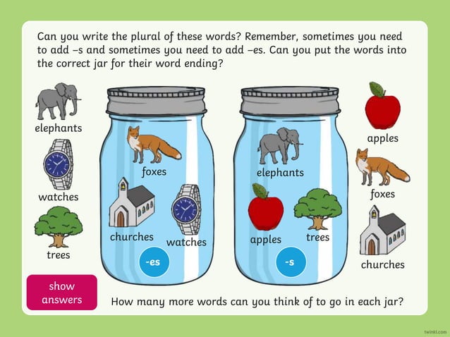 Plurals presentation | PPT