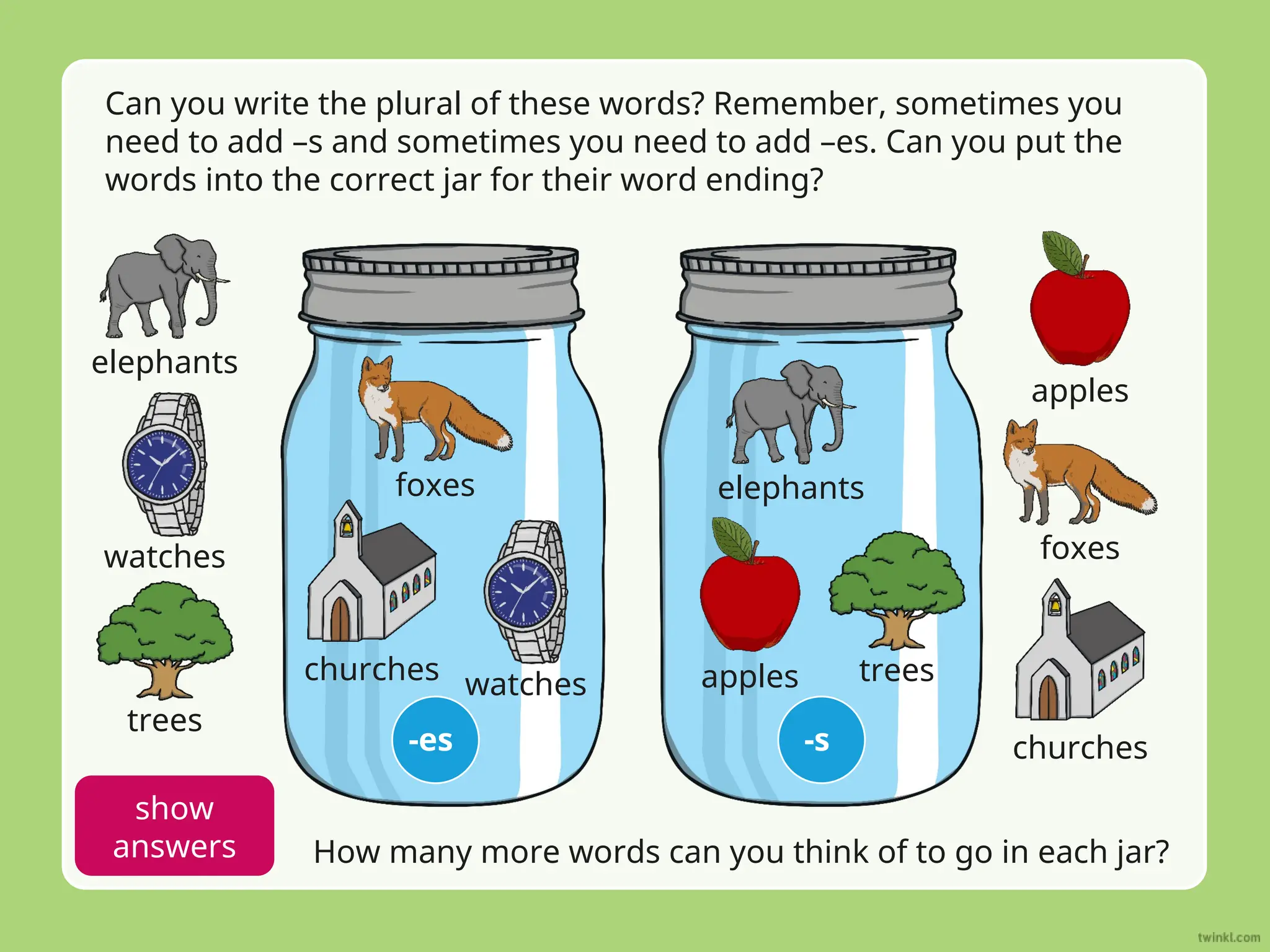 t-l-53585-year-1-adding-s-and-es-to-make-plurals-warmup-powerpoint-english_ver_1.ppt