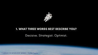 T minus 10 - Venture Capitalist Lisa Rich | PDF | Television ...