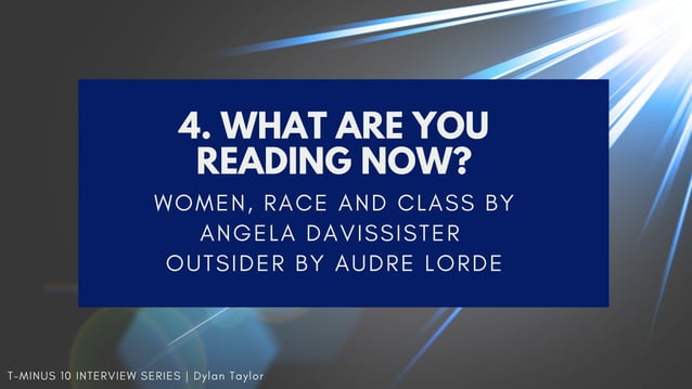 T minus 10 - Rachel Lyons | PPT