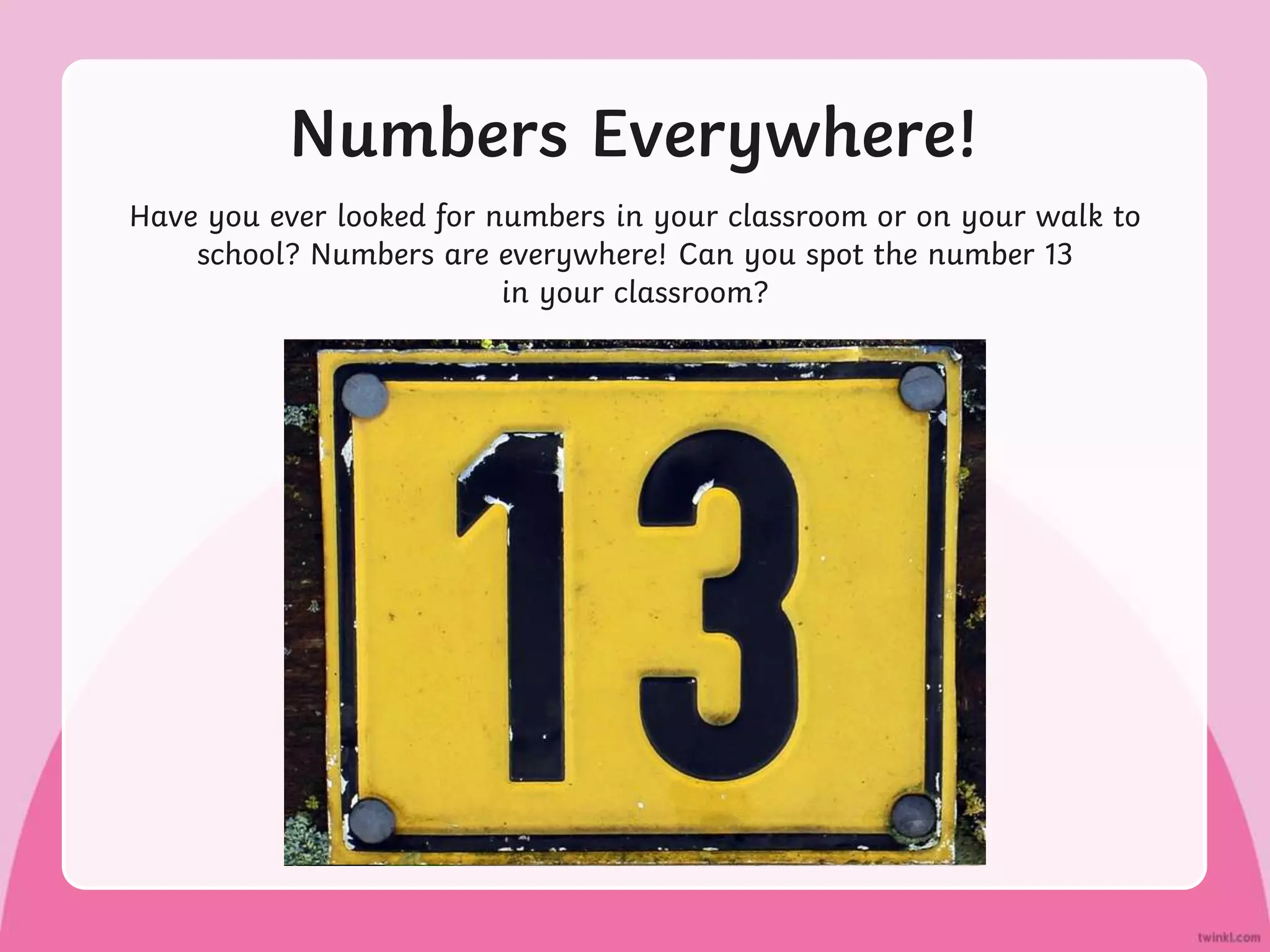 All About the Number 13 | PPT