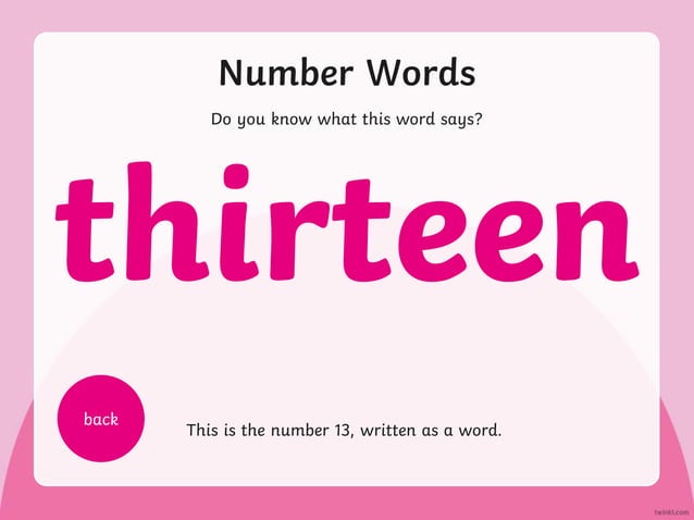 All About the Number 13 | PPT