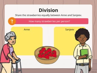 Understanding Division: Sharing and Grouping Equally for Kids | PPTX