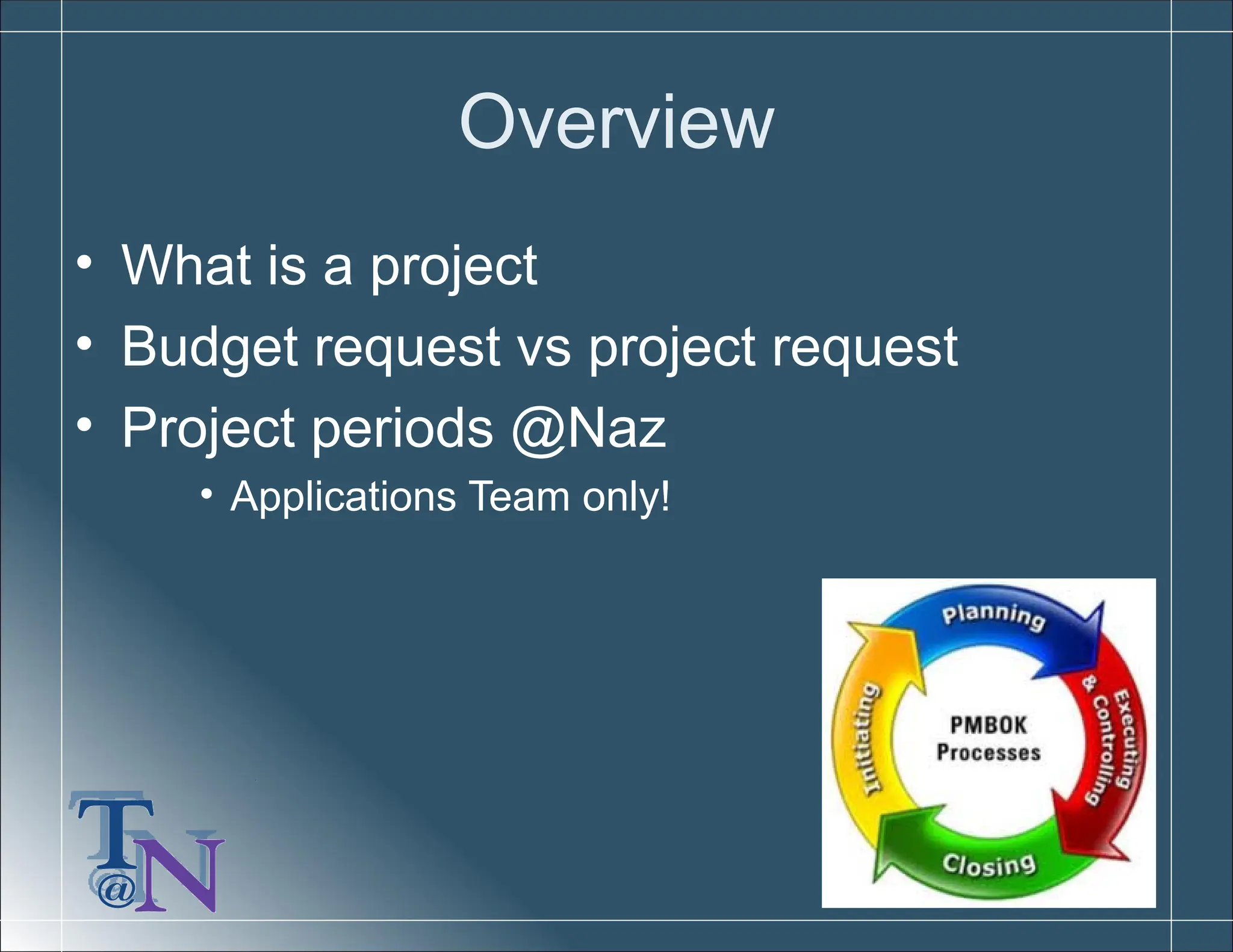 A description of the project lifecycle and key components | PPT