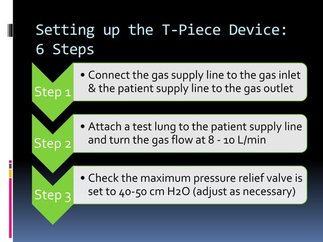 T piece resuscitator | PPTX | Lung and Respiratory Health | Diseases ...