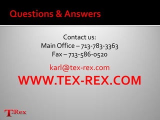T Rex Services Slide Share | PPTX