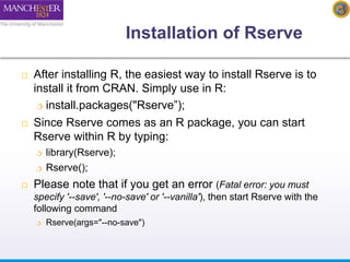 2014 Taverna Tutorial R script | PPT