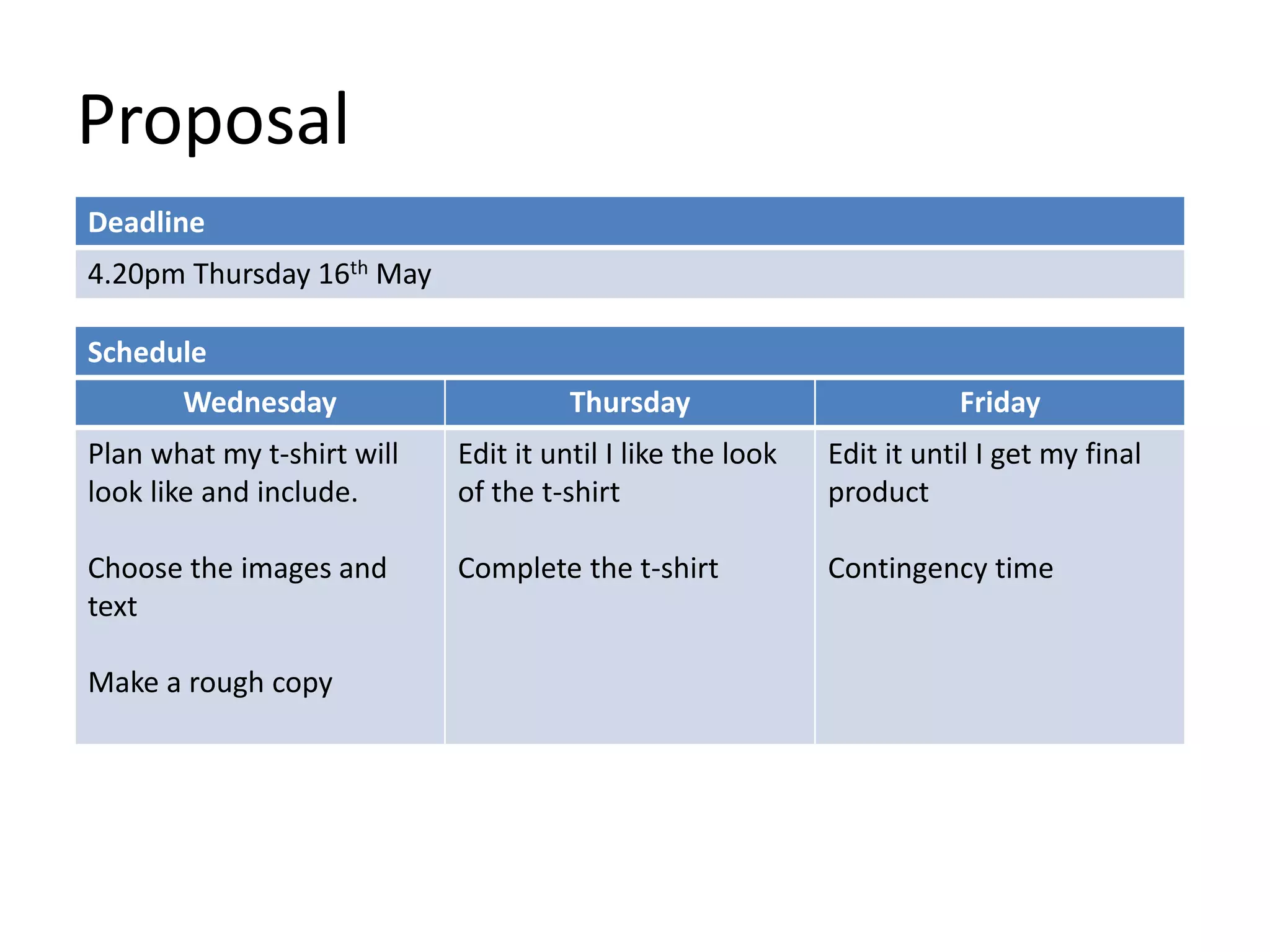 T shirt designs pro-forma(1) | PPTX