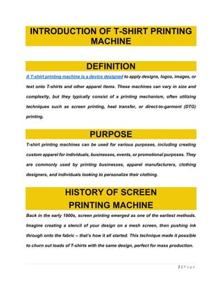 INTRODUCTION OF T-SHIRT PRINTING MACHINE.pdf