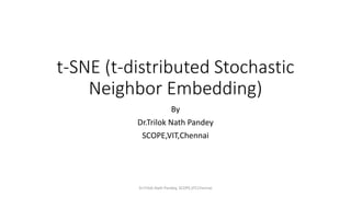 t SNE (t distributed Stochastic Neighbor Embedding) | PDF