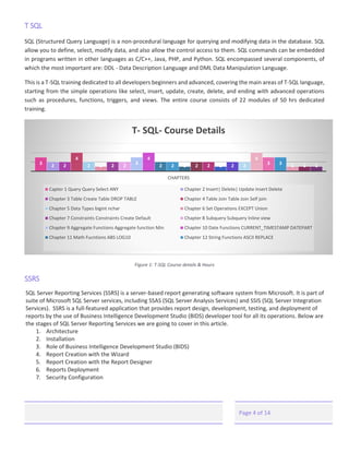 T sql msbi | PDF