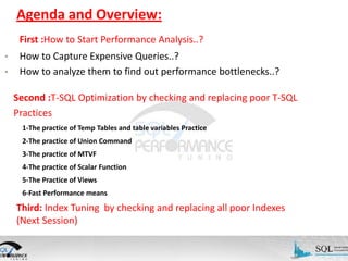 T sql performance guidelines for better db stress powers | PPT