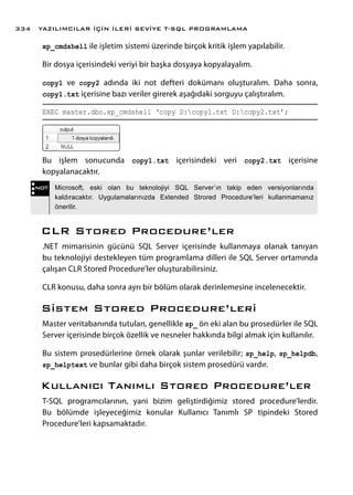 İleri Seviye T-SQL Programlama - Chapter 11 | PDF