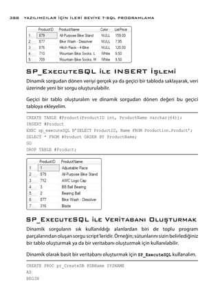 İleri Seviye T-SQL Programlama - Chapter 13 | PDF