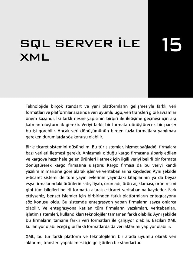 İleri Seviye T-SQL Programlama - Chapter 15 | PDF