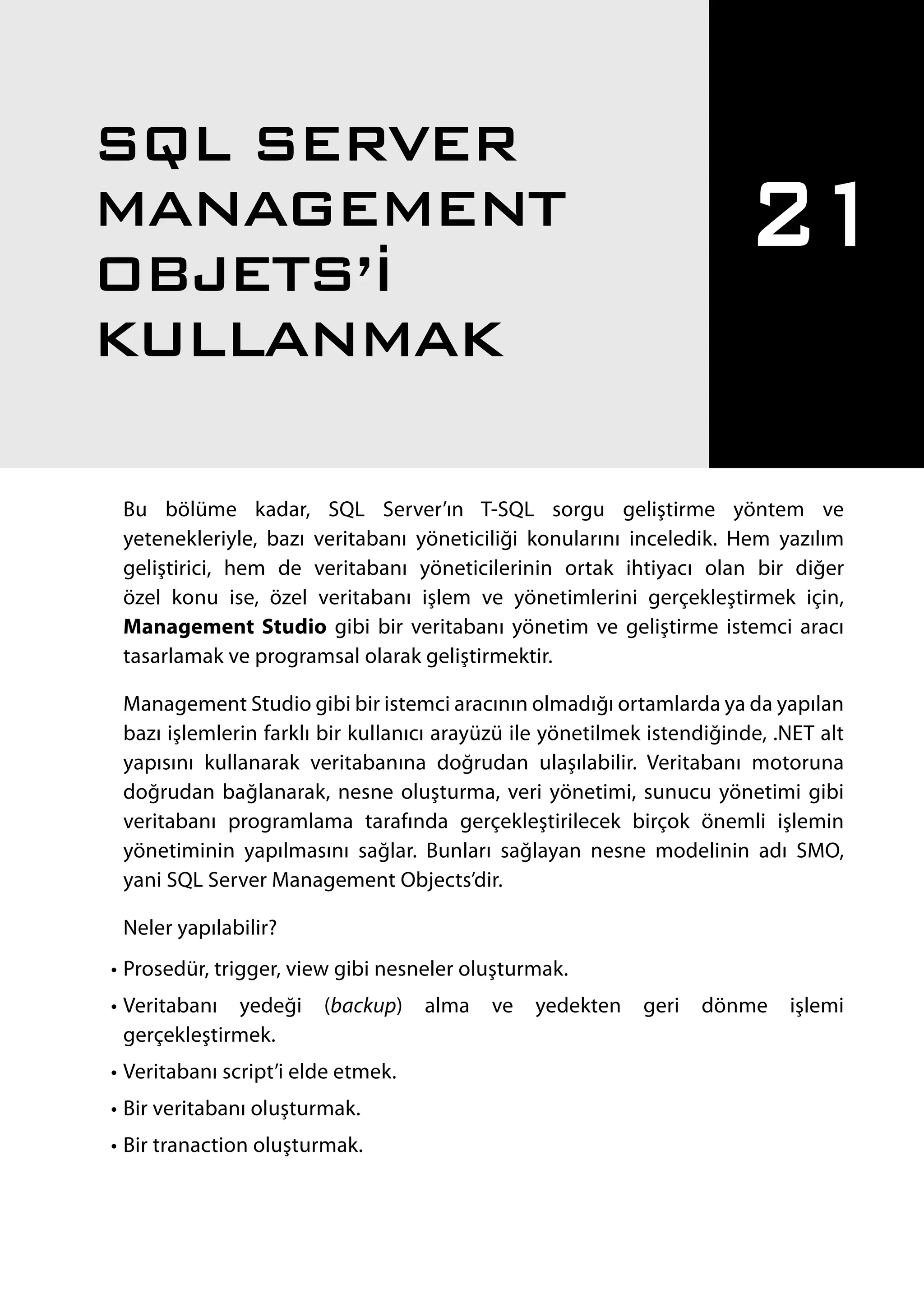 İleri Seviye T-SQL Programlama - Chapter 21 | PDF