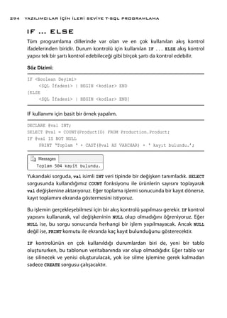 İleri Seviye T-SQL Programlama - Chapter 09 | PDF