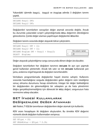 İleri Seviye T-SQL Programlama - Chapter 09 | PDF