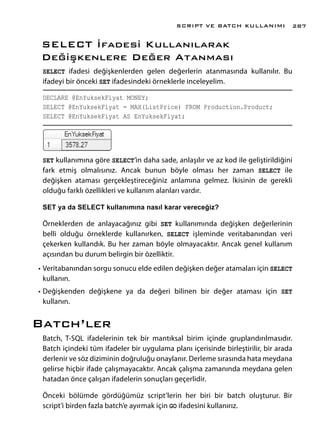 İleri Seviye T-SQL Programlama - Chapter 09 | PDF