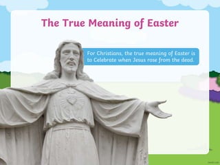 Why Do We Celebrate Easter PowerPoint | PPTX