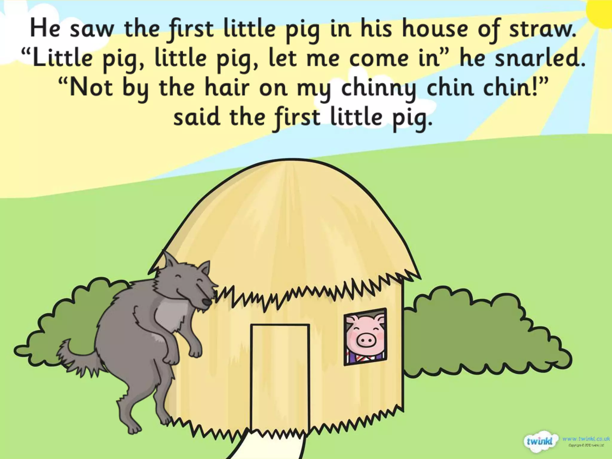 The Three Little Pigs Story | PPTX