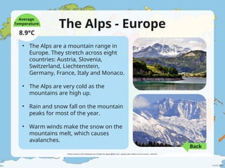 climates around the world. Five different types of climates | PPT