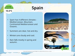 climates around the world. Five different types of climates | PPT