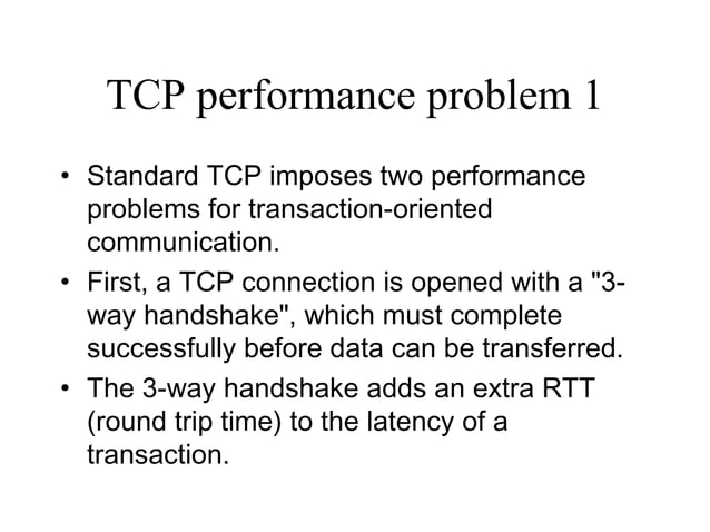 T Tcp | PPT