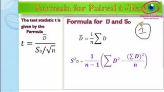 Paired t-Test - Hypothesis Testing Problem | PPT