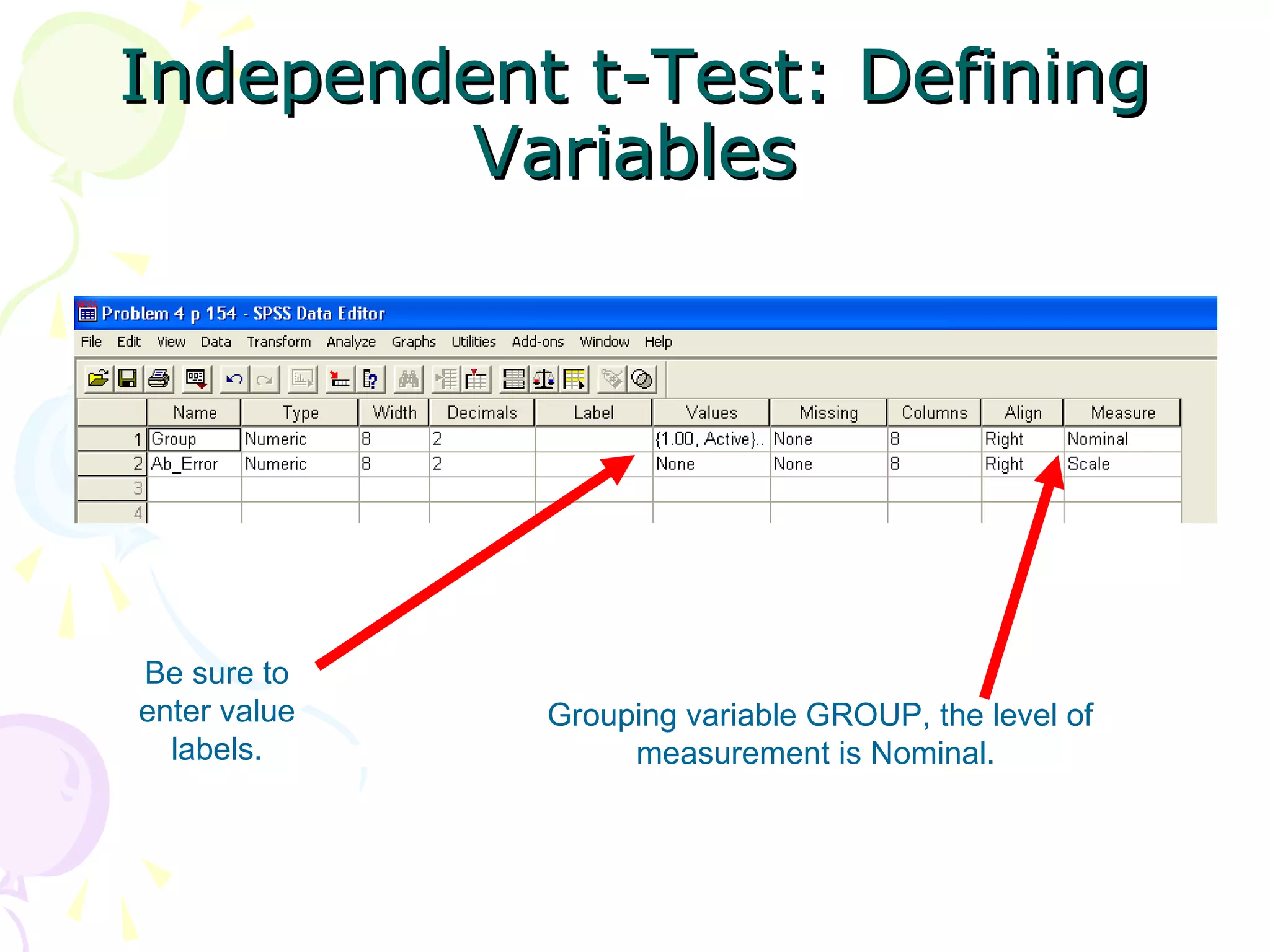 T test statistics | PPT